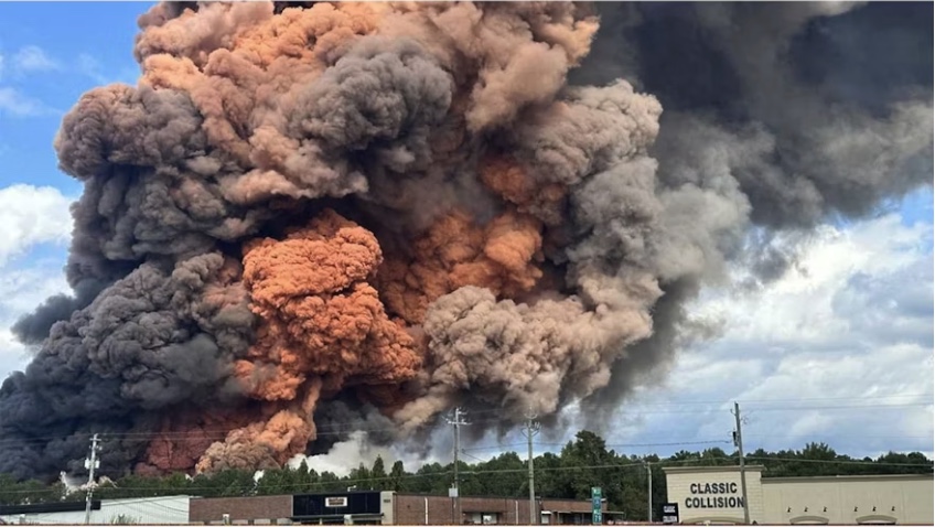 Chlorine Plume Lingers Over Atlanta Suburbs After Conyers Chemical Fire ...